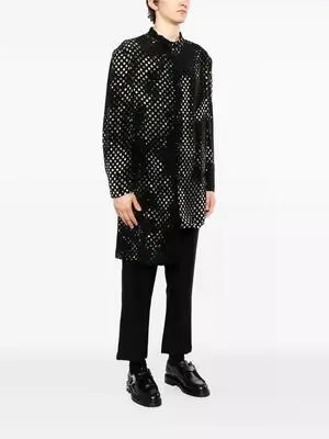 Yohji Yamamoto Patterned Buttoned Jacket