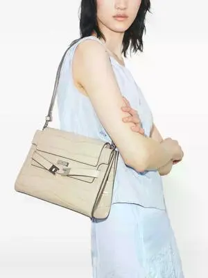 Tory Burch Lee Radziwill Embossed Shoulder Bag