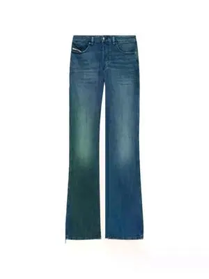 DIESEL® Buttoned Flare Jeans