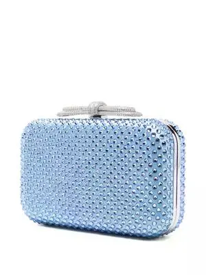 Mach & Mach Crystal-embellished Clutch Bag