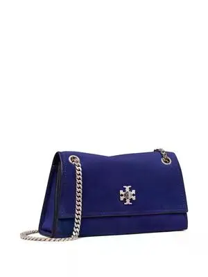 Tory Burch Mini Kira Turnlock Suede Shoulder Bag