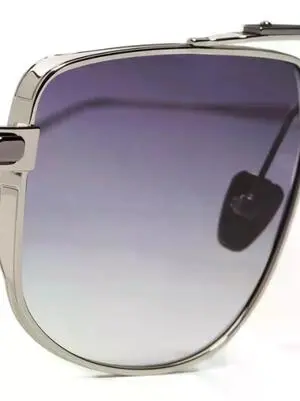 JOHN DALIA Double Bridge Square-frame Sunglasses