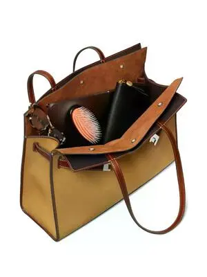Tory Burch Lee Radziwill Canvas Tote
