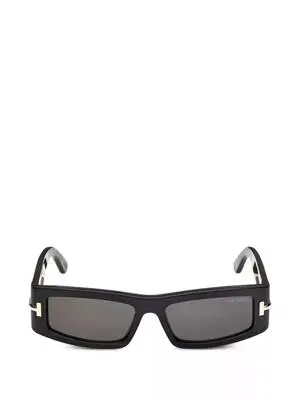 TOM FORD Icon Rectangle-frame Sunglasses - Black