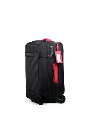 Off-White Diagonal Stripe Suitcase