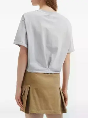 Izzue Twisted Cropped T-shirt