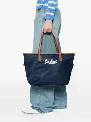 MC2 SAINT BARTH City Logo Tote Bag - Blue