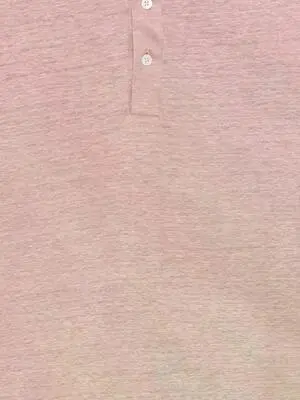 GRAN SASSO Logo-patch Polo Shirt - Pink