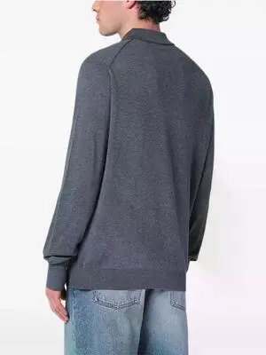 John Smedley Finchley Polo Shirt - Grey