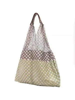 ÉPICE Check-pattern Tote Bag