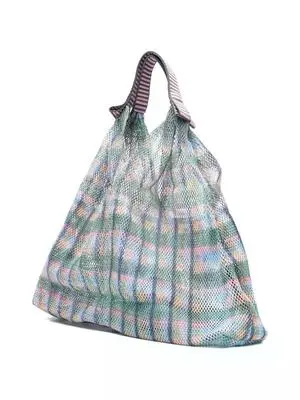 ÉPICE Plaid Shoulder Bag