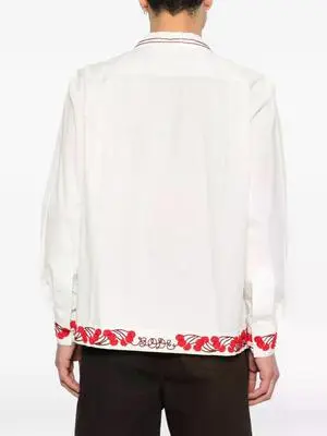 BODE Cherry Lane Beaded Shirt