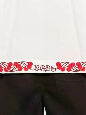 BODE Cherry Lane Beaded Shirt