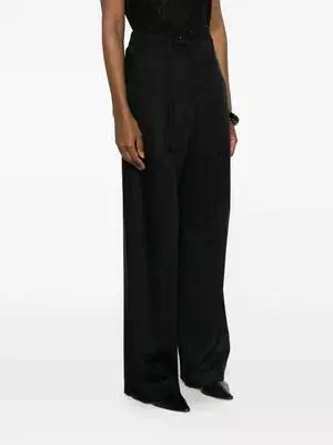 Herno Pleated Wide-leg Trousers