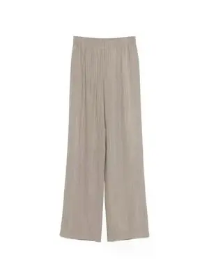 GOLDEN GOOSE Brittany Pinstriped Wool Blend Trousers