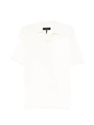 Rag & Bone Johnny Polo Shirt - Neutrals
