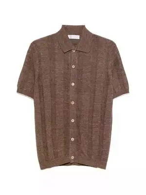 Brunello Cucinelli Button Shirt - Brown