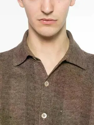 Brunello Cucinelli Button Shirt - Brown