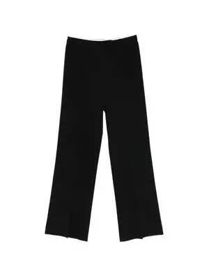MAISON123 Layla Belt-loops Trousers - Black