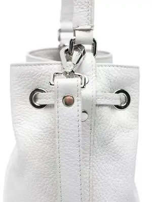 ZANELLATO Monda Leather Bucket Bag - Grey