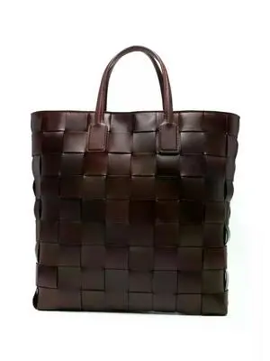 Dragon Diffusion Pino Woven-design Tote Bag - Brown