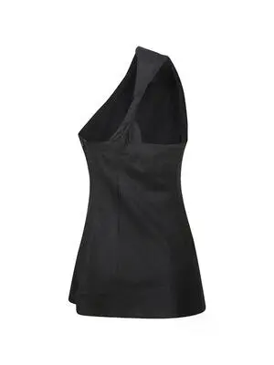 Faithfull The Brand Draped One-shoulder Top