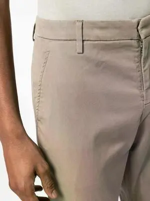 DONDUP Mid-rise Cropped Chinos - Neutrals