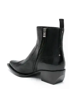 GOLDEN GOOSE 45mm Debbie Leather Ankle Boots