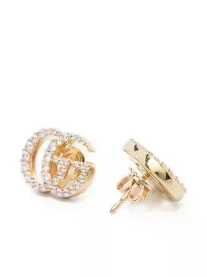 Gucci Gg Marmont Crystal Earrings