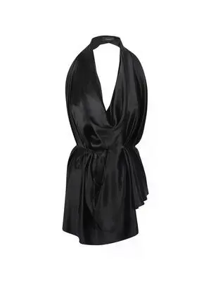 Wardrobe.NYC Draped Tie-waist Top