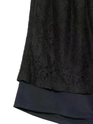 PUSHBUTTON Lace-embellished Shorts