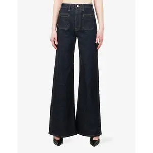 Khaite Delmonico Wide-leg Denim Jeans