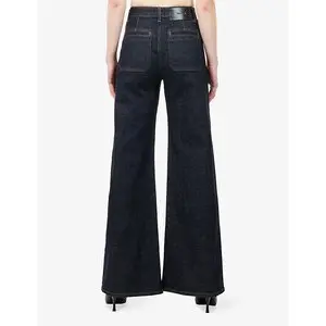 Khaite Delmonico Wide-leg Denim Jeans