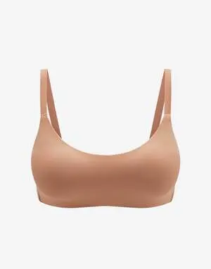 THIRDLOVE Thermoregulating Tempsync™ Wireless Scoop Bra - Mocha