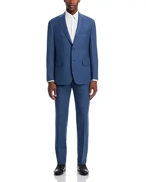 Hart Schaffner Marx Classic Fit Micro Tonal Suit - Blue
