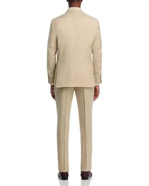 Hart Schaffner Marx Classic Fit Sharkskin Suit - Tan