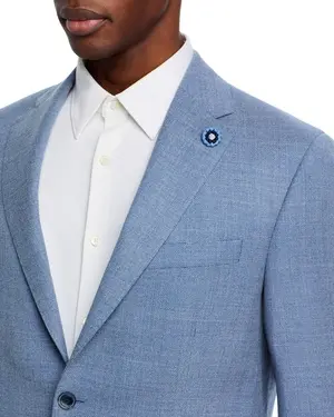 Hart Schaffner Marx Classic Fit Textured Solid Sport Coat