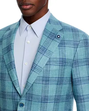 Hart Schaffner Marx Classic Fit Plaid Sport Coat