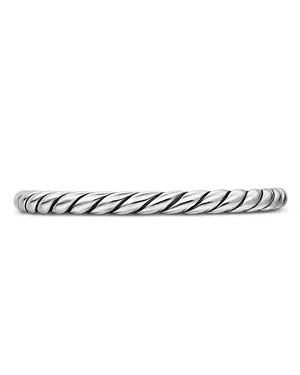 David Yurman Cable Band Ring - Silver