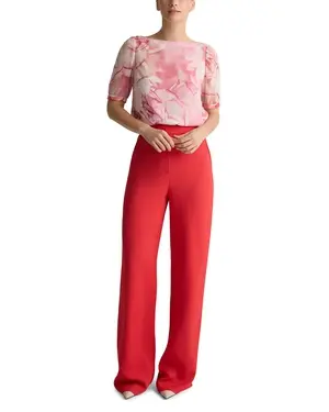 St. John Georgette Blouse