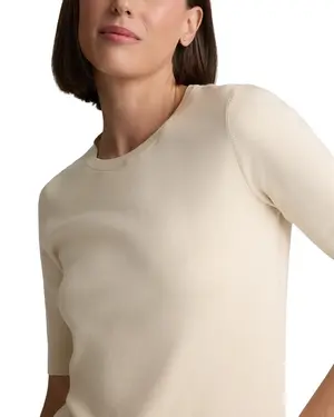 St. John Knit Top - Ecru