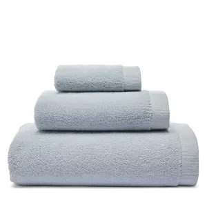 HUDSON PARK COLLECTION Organic Spa Bath Towel Cloud Blue