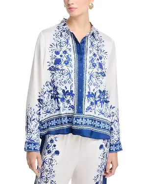 Aqua Long Sleeve Shirt