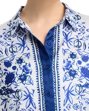 Aqua Long Sleeve Shirt