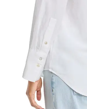 Rails Knox Linen Blend Button Front Shirt