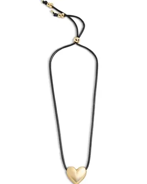 Baublebar Millie Bubble Heart Paracord Pendant Necklace - Gold