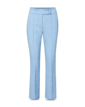 Veronica Beard Dell Tailored Textured Pants