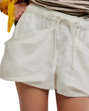 Free People Good Fortune Drawstring Shorts