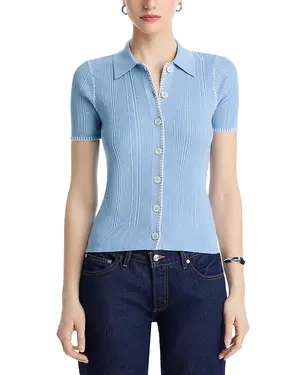 Rag & Bone Harper Short Sleeve Cardigan