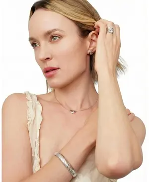 ORADINA Sterling Lattice Ring